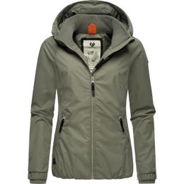 Outdoorjacke Ragwear "&Uuml;bergangsjacke Dizzie", Damen, Gr. XS, gr&uuml;n (olive24), Obermaterial: 100% Polyester PES. Obermaterial: Futter: 100% Polyester PES. 100% Polyester PES., Jacken Outdoorjacke