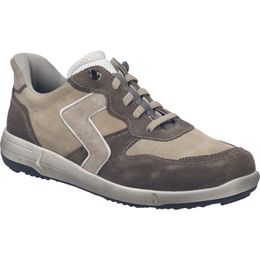 Josef Seibel Herren Sneaker "Enrico 34, granit-multi", Gr. 41, grau, Obermaterial: 100% Rindsleder Leather cow., Schuhe