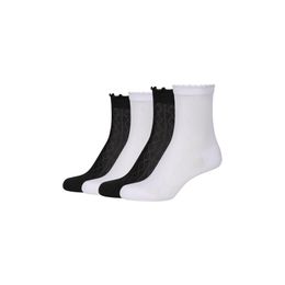 Socken Camano, Damen, Gr. 39-42, wei&szlig; mix, Baumwollmischung, Socken Socken