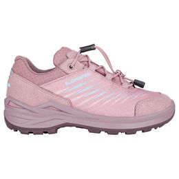 Lowa Kinder Wanderschuh "ZIRROX II GORE-TEX LO JR", Gr. 40, rosa, Synthetik, Textil, Schuhe, wasserdicht dank Gore-Tex Membrane