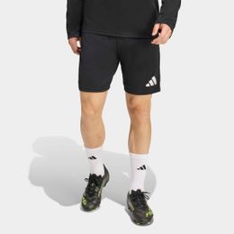 Trainingsshorts adidas Performance "ENTRADA 26", Herren, Gr. M, N-Gr, schwarz, wei&szlig;, normal, gr., Obermaterial: 100% Polyester, Hosen Trainingsshorts