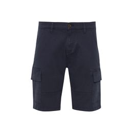 Cargoshorts INDICODE "Cargoshorts IDBrom", Herren, Gr. S, N-Gr, blau (navy), Obermaterial: 98% Baumwolle CO. 2% Elasthan EL., Hosen Cargoshorts