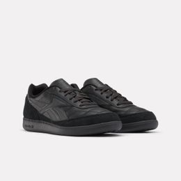 Trainingsschuh Reebok CLASSIC "REEBOK FINALE", Damen, Gr. 37,5, washedschwarz, schwarz, schwarz, Leder, Synthetik, Schuhe