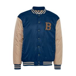 Blend Herren Bomberjacke "Bomberjacke BHCoby", blau, Gr. L, Obermaterial: 100% Nylon NY., Jacken