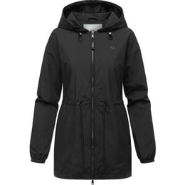 Outdoorjacke Ragwear "Outdoorjacke Monadissimo A", Damen, Gr. M, schwarz, Obermaterial: 100% Polyester PES. Obermaterial: Futter: 100% Polyester PES., Jacken Outdoorjacke