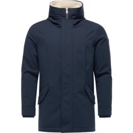 Kurzmantel Ragwear "Kurzmantel Mr Cany YOUMODO", Herren, Gr. XL, blau (navy), Obermaterial: 100% Polyester PES. Obermaterial: Futter: 100% Polyester PES. 100% Polyester PES., M&auml;ntel Kurzmantel