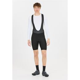 Endurance Herren Radhose "Gorsk V2", schwarz, Gr. L, unifarben, 72% Polyamid, 28% Elasthan, Hosen, mit Quick-Dry-Funktion
