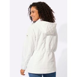 Casual Looks Damen 3-in-1-Funktionsjacke, wei&szlig;, Gr. 48, unifarben, 100% Polyester, Besatz:100% Polyester, Jacken