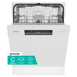 Gorenje Unterbaugeschirrsp&uuml;ler "GU642C90", Energieeffizienz: C, wei&szlig;, B:59,8cm H:81,6cm T:57,5cm, Geschirrsp&uuml;ler, auto. T&uuml;r&ouml;ffnung, Hygiene Programm, Startzeitvorwahl, Unterbaugeschirrsp&uuml;ler