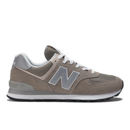 New Balance Herren Sneaker "ML574 Core", Gr. 38,5, grau, Leder, Textil, Schuhe