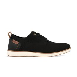 Wrangler Herren Sneaker "WHESLEY MEN LOW", Gr. 44, schwarz, Synthetik, Textil, Schuhe