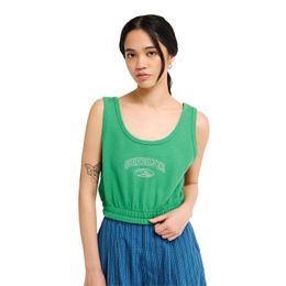 Tanktop Quiksilver "Bolea Brassiere", Damen, Gr. M, leprechaun, Obermaterial: 100% Walkfrottier;, Tops Tanktop