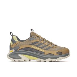 Merrell Herren Wanderschuh "MOAB SPEED 2 GORE-TEX", Gr. 42, braun, Synthetik, Schuhe, wasserdicht dank Gore-Tex Membrane