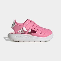M&auml;dchen Badesandale "WATER SANDAL 2 KIDS SANDALE", adidas Sportswear, Gr. 26, pink, Synthetik, Schuhe, Badelatschen f&uuml;r Kinder