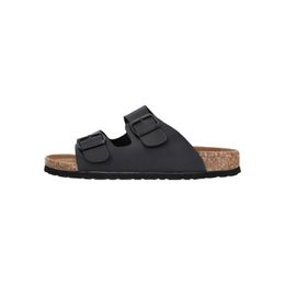 CRUZ Herren Sandale "Shawnee", Gr. 43, schwarz, Lederimitat, Schuhe, mit ergonomischem Fu&szlig;bett