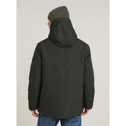 G-Star Raw G-STAR Herren Parka "Vodan Padded Hooded Jacke"asfalt, Gr. L, Obermaterial: 54% Elastomultiester, 46% Polyester, Jacken