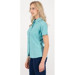 DEPROC Active Damen Outdoorbluse "SUDBURY III WOMEN", blau, Gr. 42, Web, 95% Polyester. 5% Elasthan, Blusen, auch in Gro&szlig;en Gr&ouml;&szlig;en erh&auml;ltlich