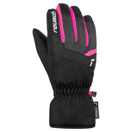 Reusch M&auml;dchen Skihandschuhe "Bennet R-TEX XT Junior", pink, Gr. 6, mehrfarbig, 94% Polyester, 6% Lederimitat, Handschuhe, mit wasser- und