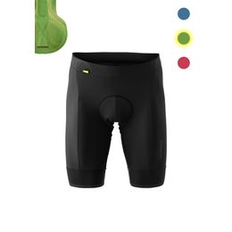 Gonso Herren Fahrradhose "SITIVO M", gr&uuml;n, Gr. M, 65% Polyamid, 35% Elasthan, Hosen, Herren Radhose, Radlerhose mit speziellem Sitzpolster, Tight Fit