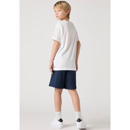 LEVI'S KIDS M&auml;dchen Chinoshorts "LVB XX AUTHENTIC CHINO SHORTS", blau, Gr. 16, unifarben, Twill, Obermaterial: 98% Baumwolle, 2% Elasthan, Hosen, mit