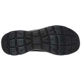 Skechers Damen Slip-On Sneaker "SUMMITS", Gr. 37, schwarz, Textil, unifarben, Schuhe, Freizeitschuh, Halbschuh, Slipper mit flexibler