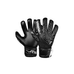 Reusch Kinder Torwarthandschuhe "Attrakt Infinity Junior", schwarz, Gr. 5,5, unifarben, 34% Polyester, 25% Elastodien, 5% Polyurethan, 1% Elasthan,