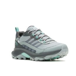 Merrell Damen Wanderschuh "SPEED STRIKE 2 GORE-TEX", Gr. 40,5, grau, Synthetik, Schuhe, wasserdicht dank Gore-Tex Membrane