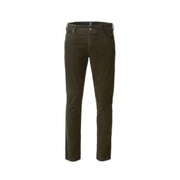 MEYER Herren Chinos "M5 Five Pocket"dunkelgr&uuml;n, Gr. 36, unifarben, 98% Baumwolle, 2% Elasthan, Hosen, aus Casual Cord