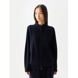 GOBI Cashmere Strickjacke 'Women's Timeless Cashmere Full-Zip Cardigan' Damen Gr&ouml;&szlig;e M navy