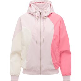 Ragwear Damen Bomberjacke "Oggie Block"rosa, Gr. L, Obermaterial: 100% Polyester. Innenfutter: 100% Polyester, Jacken, Damen Funktionsjacke mit Kapuze