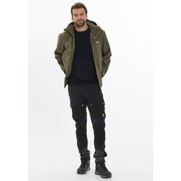 WHISTLER Herren Softshellhose "BEINA M", schwarz, Gr. XXL, mehrfarbig, 65% Polyester, 35% Baumwolle, Hosen, aus atmungsaktivem Material
