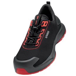 Uvex Sicherheitsschuh "1 x-craft Halbschuh", 46, schwarz, Schuhe