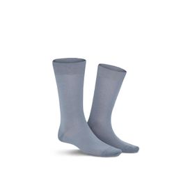 Socken Kunert "CLARK", Herren, Gr. 39-42, light, blau, Baumwollmischung, normal, Socken Socken, druckfreier Komfortbund, Cotton-Mix