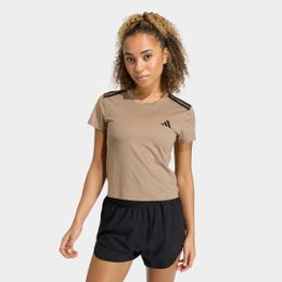 Damen T-Shirt "HYG TEE", beige, Gr. XXL, adidas Performance, Obermaterial: 88% Polyester, 12% Elasthan, Shirts