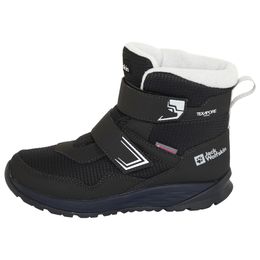 Jack Wolfskin M&auml;dchen Winterboots "POLAR BEAR-B TEXAPORE MID VC K", Gr. 30, schwarz, Synthetik, Textil, Schuhe, Snowboots, Winterstiefel,