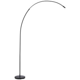 Brilliant LED Stehlampe "Bow", schwarz, H: 179cm, 1 Stk., Leuchten, LED Bogenlampe, 179 cm, 1300 lm, 3000-6500 K, dimmbar, LED Stehlampe