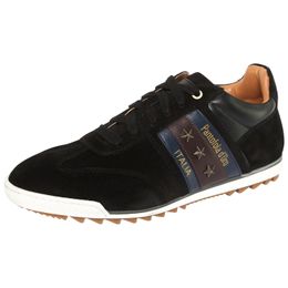 Pantofola d'Oro Sneaker PANTOFOLA D&acute;ORO "IMOLA GRIP", Herren, Gr. 43, schwarz, Leder, Schuhe Sneaker, aus Leder