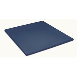 Spannbettlaken Cinderella "Jersey", blau (navy), B:140cm, Jersey, Obermaterial: 100% Baumwolle, Bettlaken, Spannbettlaken, B&uuml;gel- und kn&ouml;tchenfrei