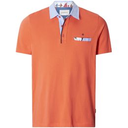 Babista Poloshirt 'Savino' Herren Gr&ouml;&szlig;e M hellblau / orange