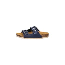 Lico M&auml;dchen Pantolette "Pantolette Bioline Universe", Gr. 35, blau, Synthetik, Schuhe