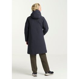 Jack Wolfskin Damen Wintermantel "FROST HAVEN COAT W"schwarznavy, Gr. XXL, Obermaterial: 100% Polyester. F&uuml;llung: 100% Polyester. Futter: 100%