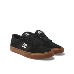 Sneaker DC Shoes "Teknic", Herren, Gr. 8(40,5), schwarz (schwarz, gum), Obermaterial:Obermaterial: Leder (Kuh) / Futter: Textil / Au&szlig;ensohle: Gummi;, Schuhe Sneaker