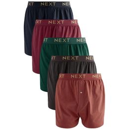 next Boxer shorts male Blue, Brown, Green, Red size M