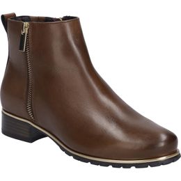 Stiefelette Josef Seibel "Chiara 10, cognac", Damen, Gr. 38, braun (cognac), Obermaterial: 100% Rindsleder Leather cow., Schuhe Stiefelette