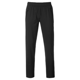 Sweathose LPO "Herren Sporthose Pio 3", Herren, Gr. XXL, Normalgr&ouml;&szlig;en, schwarz, 87% Polyester, 13% Elasthan, Hosen Sweathose