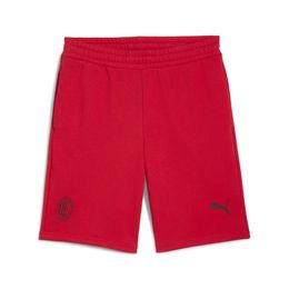 Puma Sporthose "AC Milan FtblEssentials Shorts Herren", rot, Gr. L, Obermaterial: 32% Polyester, 68% Baumwolle. Tasche &ndash; Oben: 100% Baumwolle, Hosen
