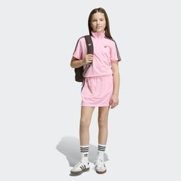 M&auml;dchen Shirtkleid "FIREBIRD"light pink, schwarz, Gr. 170, adidas originals, Obermaterial: 100% Polyester, Kleider, sportlicher Stil, mit