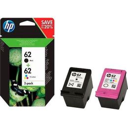 HP Tintenpatrone "HP original Druckerpatrone 62 Combo Black + Y/C/M", bunt (cyan, gelb, magenta, schwarz), Tintenpatronen, 3 Probemonate gratis* drucken, Tintenpatrone