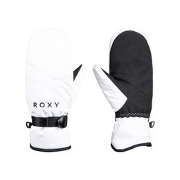 Snowboardhandschuhe Roxy "Roxy Jetty", Damen, Gr. XL, wei&szlig;, Kunstfaser, Handschuhe Snowboardhandschuhe