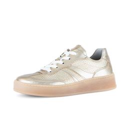 Gabor Herren Sneaker "Sneaker low", Gr. 40gold, Schuhe